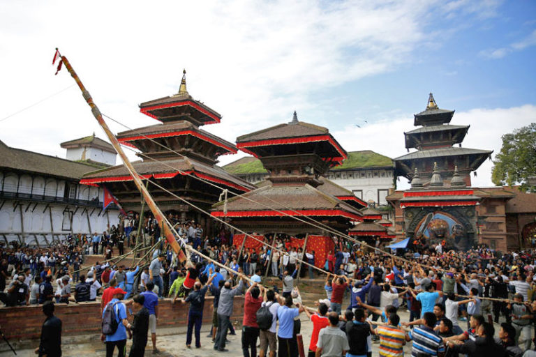 Celebrating Indra Jatra (Yenya) Festival in Kathmandu, Nepal - From My ...